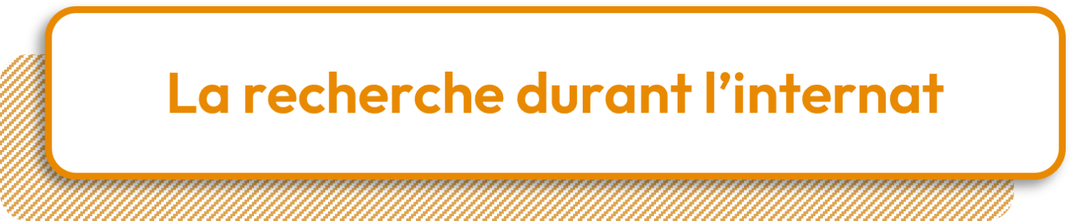 La recherche durant l’internat - FNSIP-BM